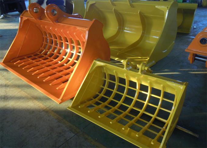 ISO Approved Skeleton Bucket For Excavator Ditch Cleaning Bucket