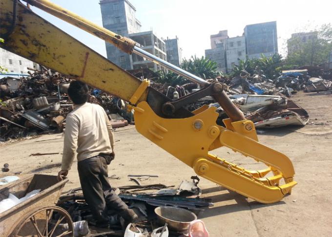 Self Linked Mechanical Excavator Log Grapple With CE Approved