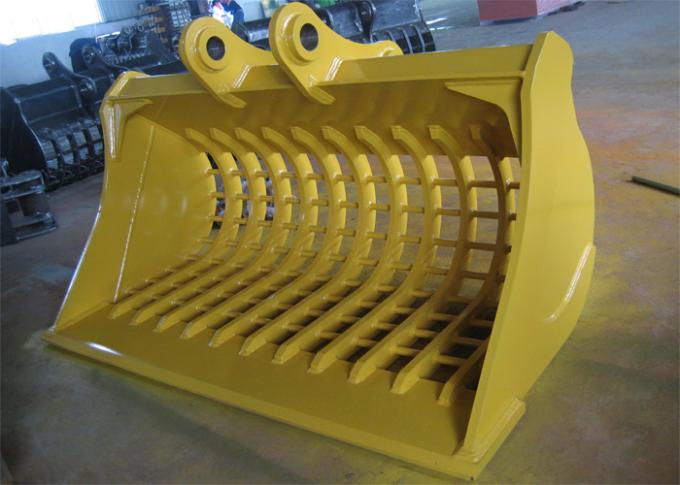 Single Cutting Edge Excavator Skeleton Bucket For CAT CAT320 Excavator