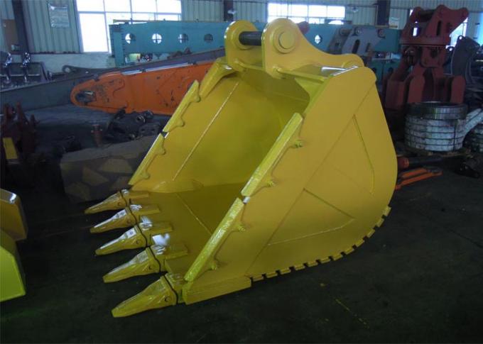 Professional DH380 Excavator Rock Bucket , Heavy Equipment Buckets