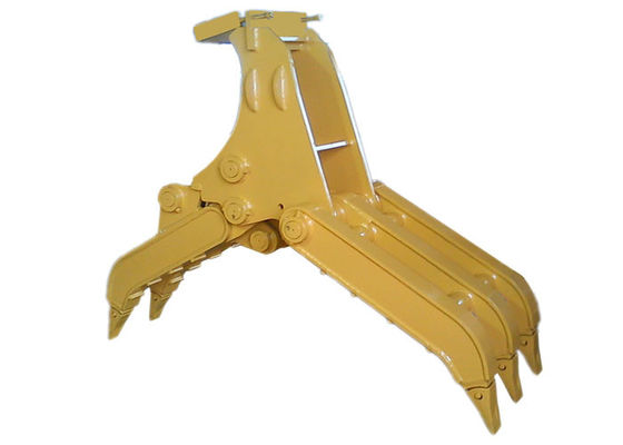 Self Linked Mechanical Excavator Log Grapple With CE Approved