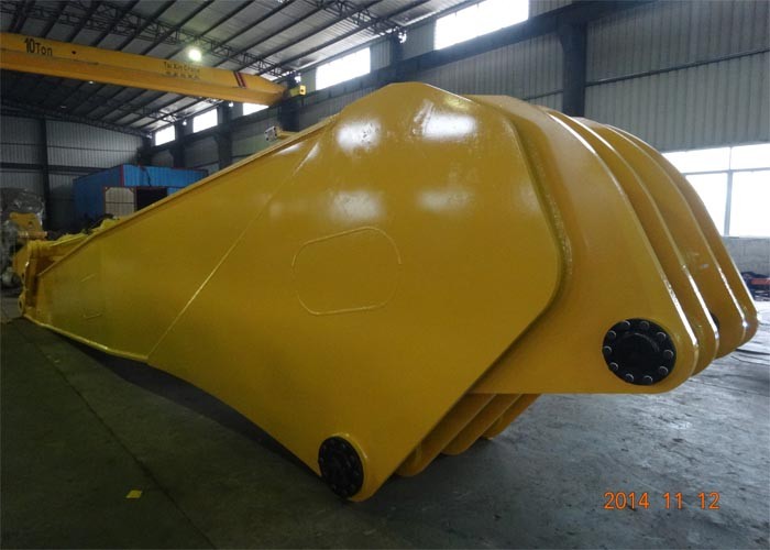 Heavy Duty Excavator Long Boom / Excavator Extension Arm 8900mm Length ...